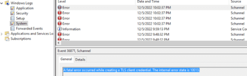 TLS Client Credential Fatal Errors: Reasons and Fixes